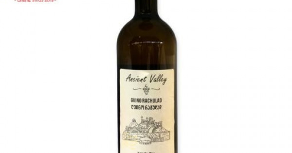 Georgian white dry wine Ancient Valley Gvino Rachulad 2021 to buy with ...