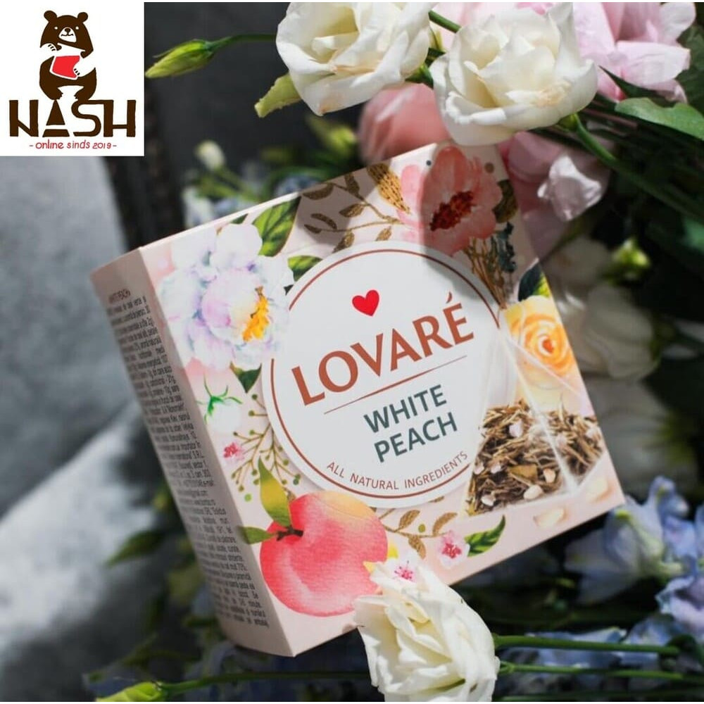 Ukrainian tea Lovare "White Peach" buy with delivery in Europe. We are ...