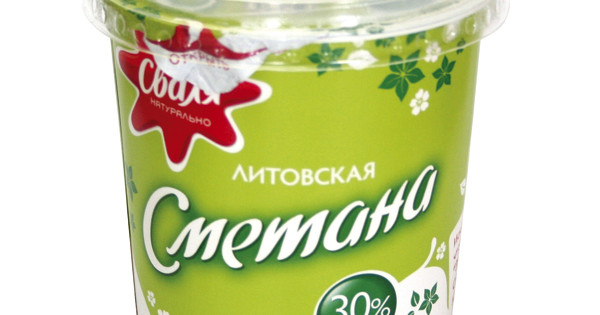 Sour cream Svalya 30% fat, 380g buy with delivery in the Hague